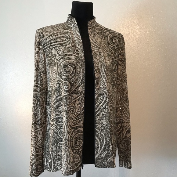 Alex Evenings | Jackets & Coats | Alex Evenings Womens Sparkle Dress ...